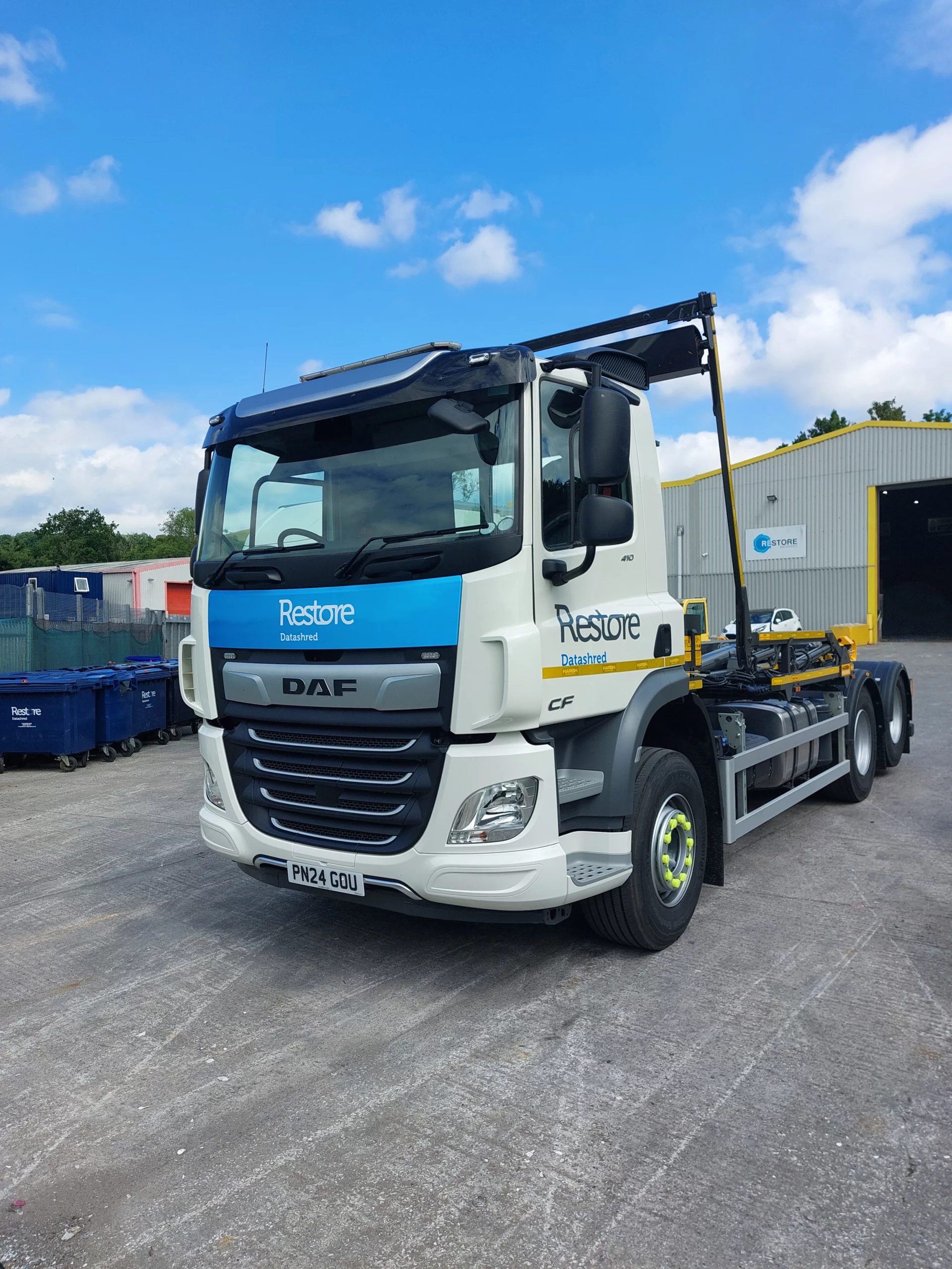 Revving Up Recycling: Restore Datashred's New Hooklifts