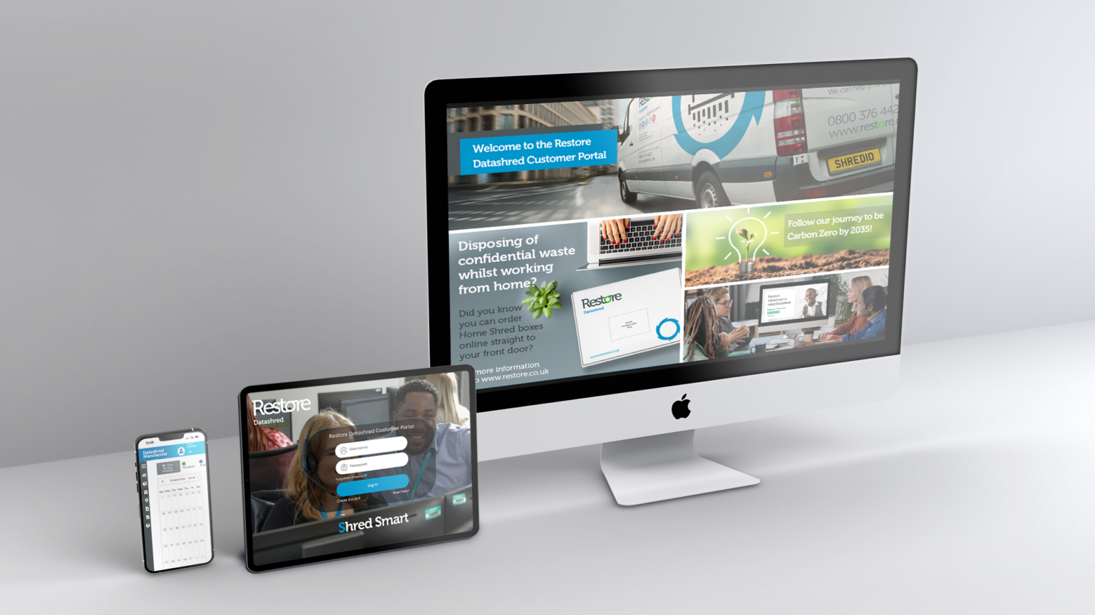 Customer Portal - Restore Datashred