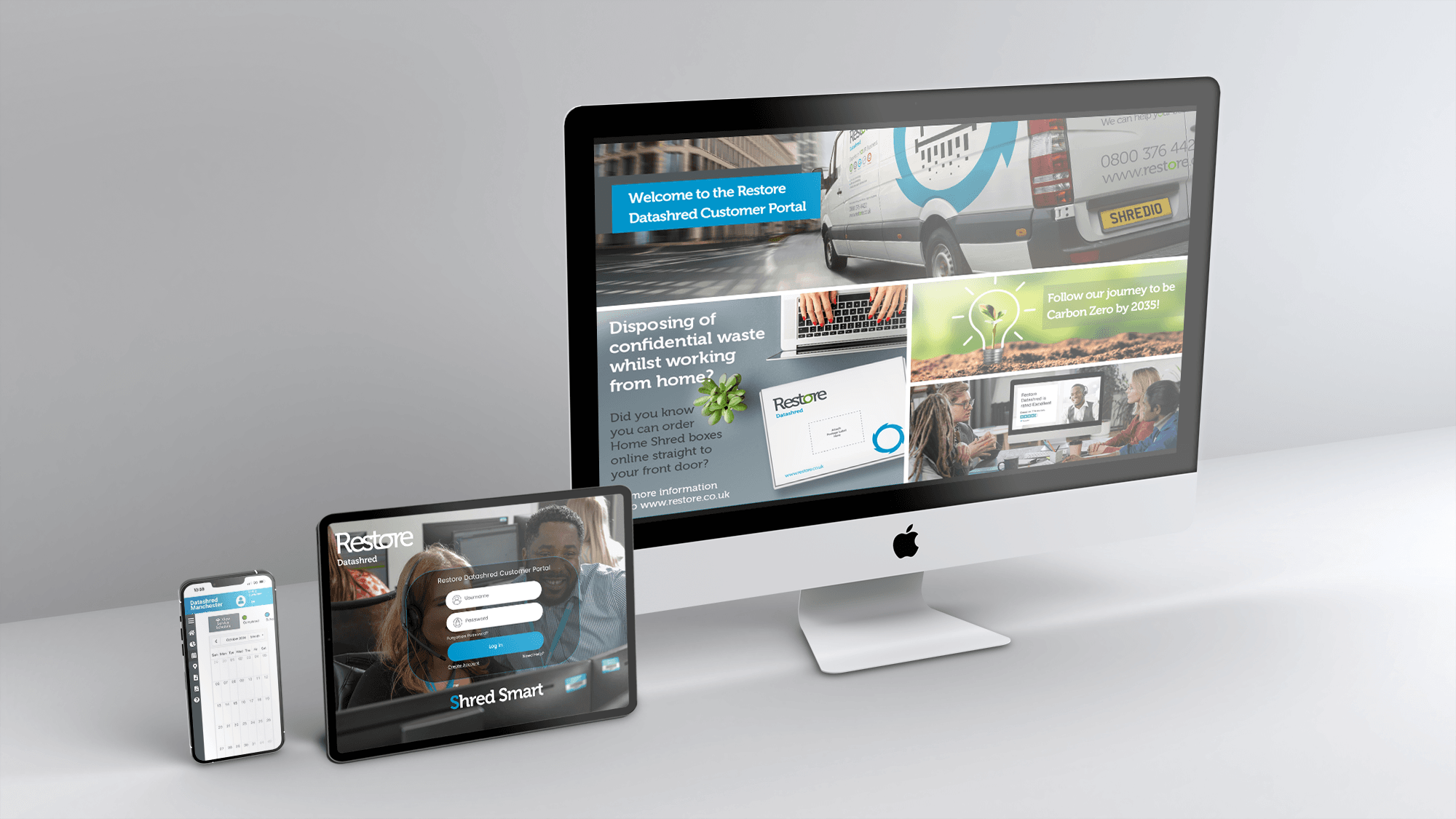 Customer Portal - Restore Datashred