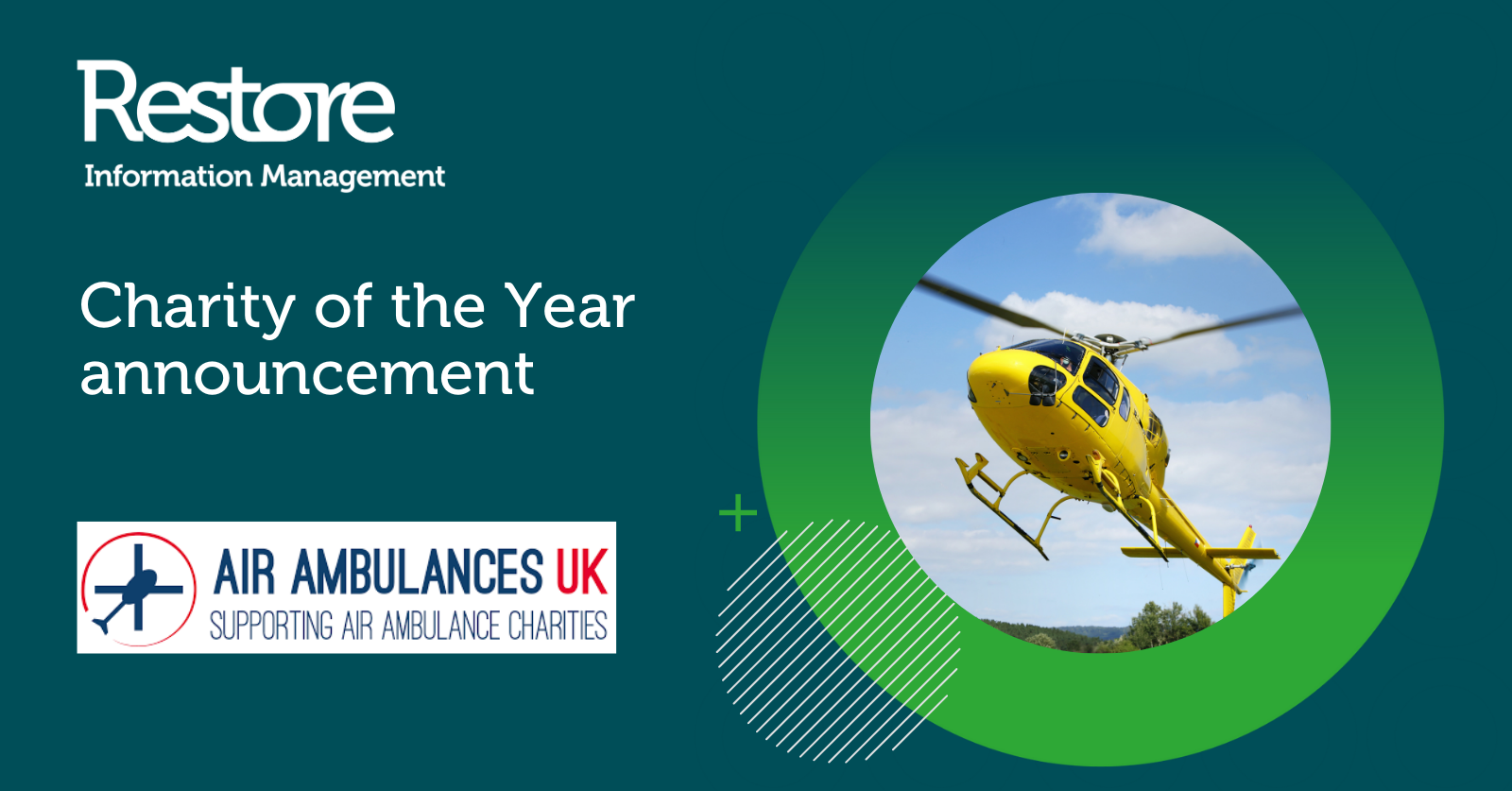 Restore Information Management announce Air Ambulances UK as our ...