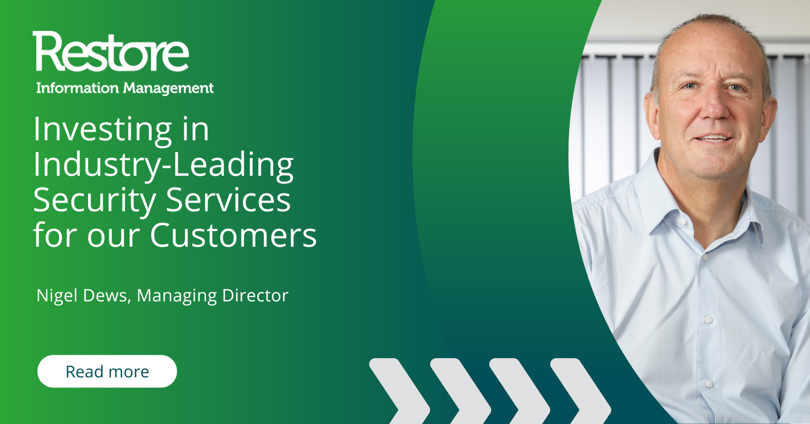 Enhanced Security Services via Restore Information Management