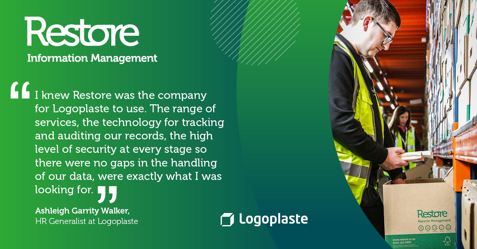 File Audit and Tracking for Logoplaste - Restore Information Management